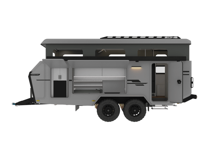 Outdoor Kitchen Layout in the Expedition Series