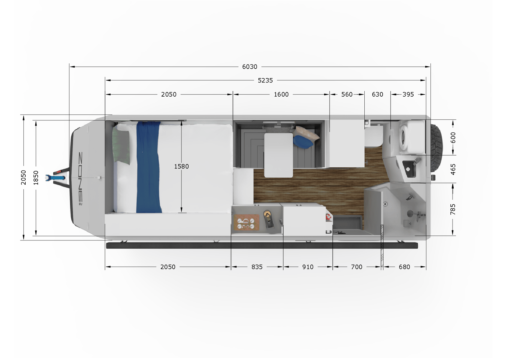 Expedition - Internal Layout and Features