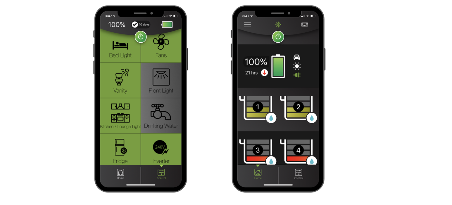 What is the Redarc Redvision Display Mobile App?