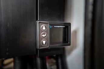 Where is the Hummingbird GPS odometer located?