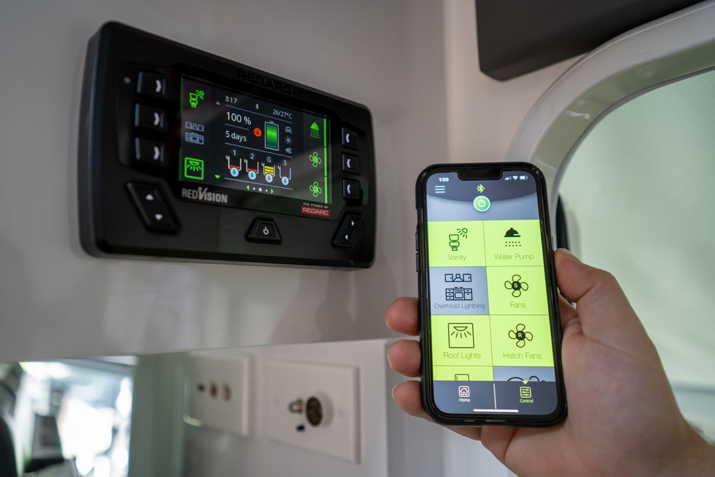 Where do I turn the inverter on?